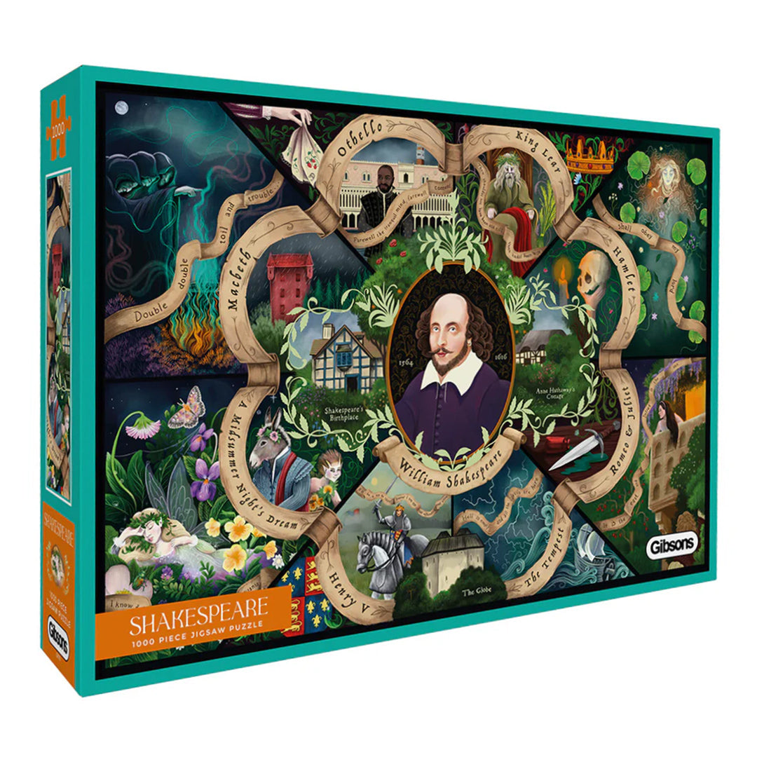 Shakespeare Jigsaw Puzzle (Gibsons) – Guthrie Theater Store