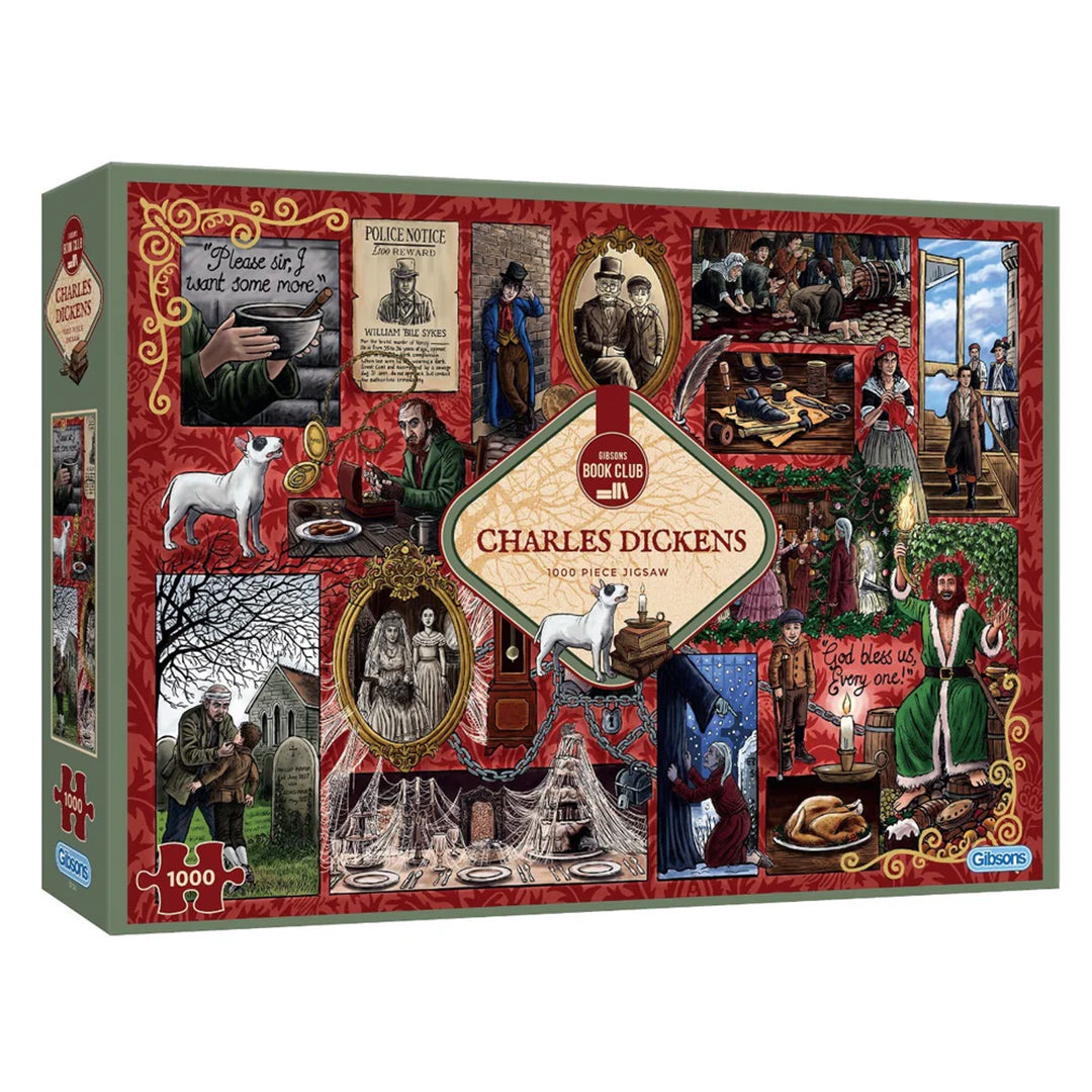 Charles Dickens Jigsaw Puzzle (Gibsons Book Club) – Guthrie Theater Store