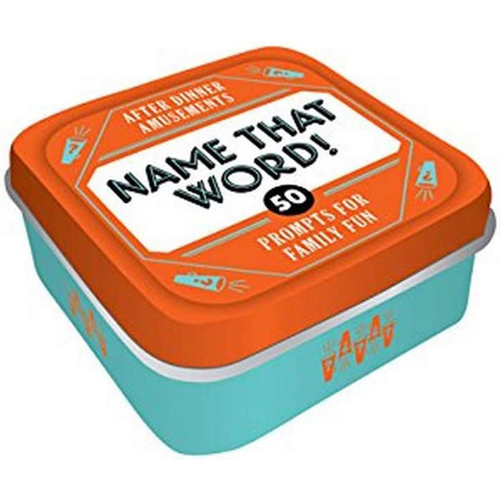 After Dinner Amusements: Name That Word: 50 Prompts for Family Fun ...